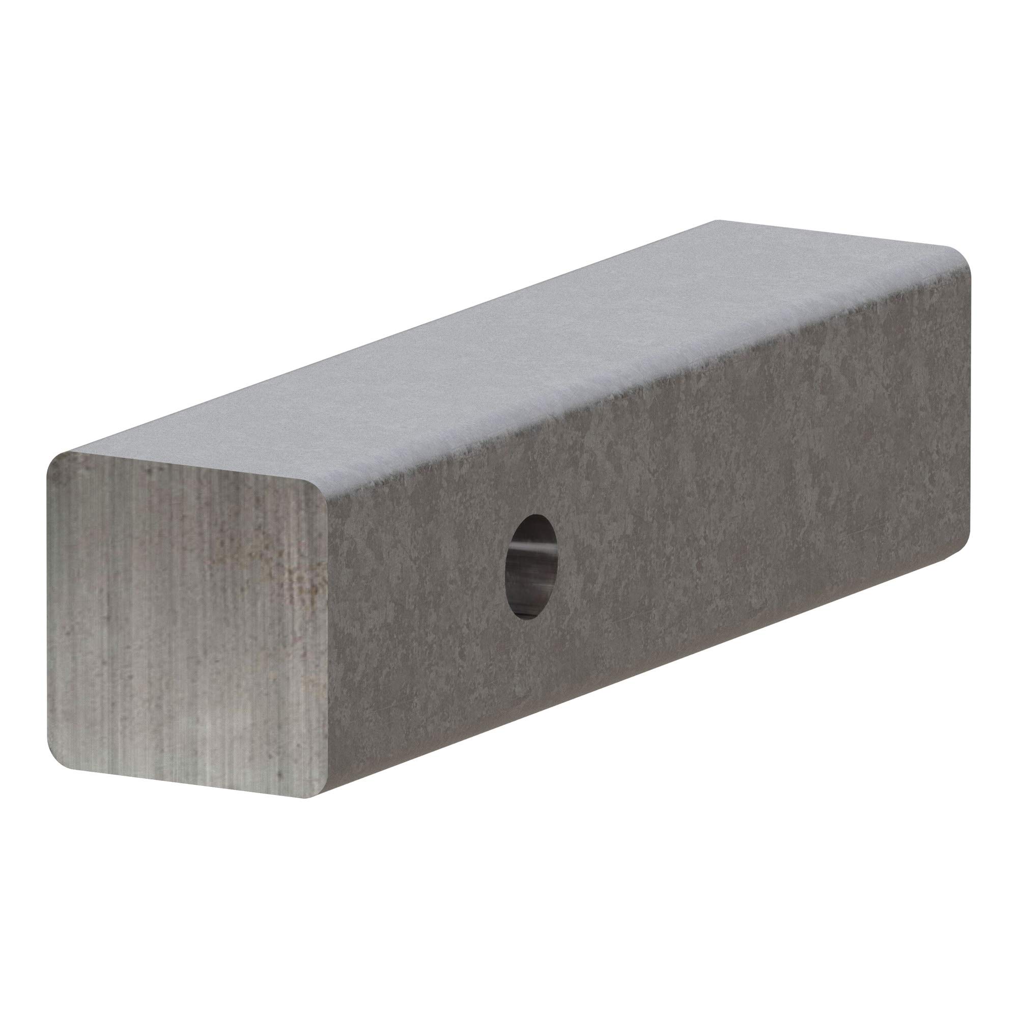 Buy CURT 49537 2-Inch x 8-Inch Weld-On Raw Steel Trailer Hitch Bar ...