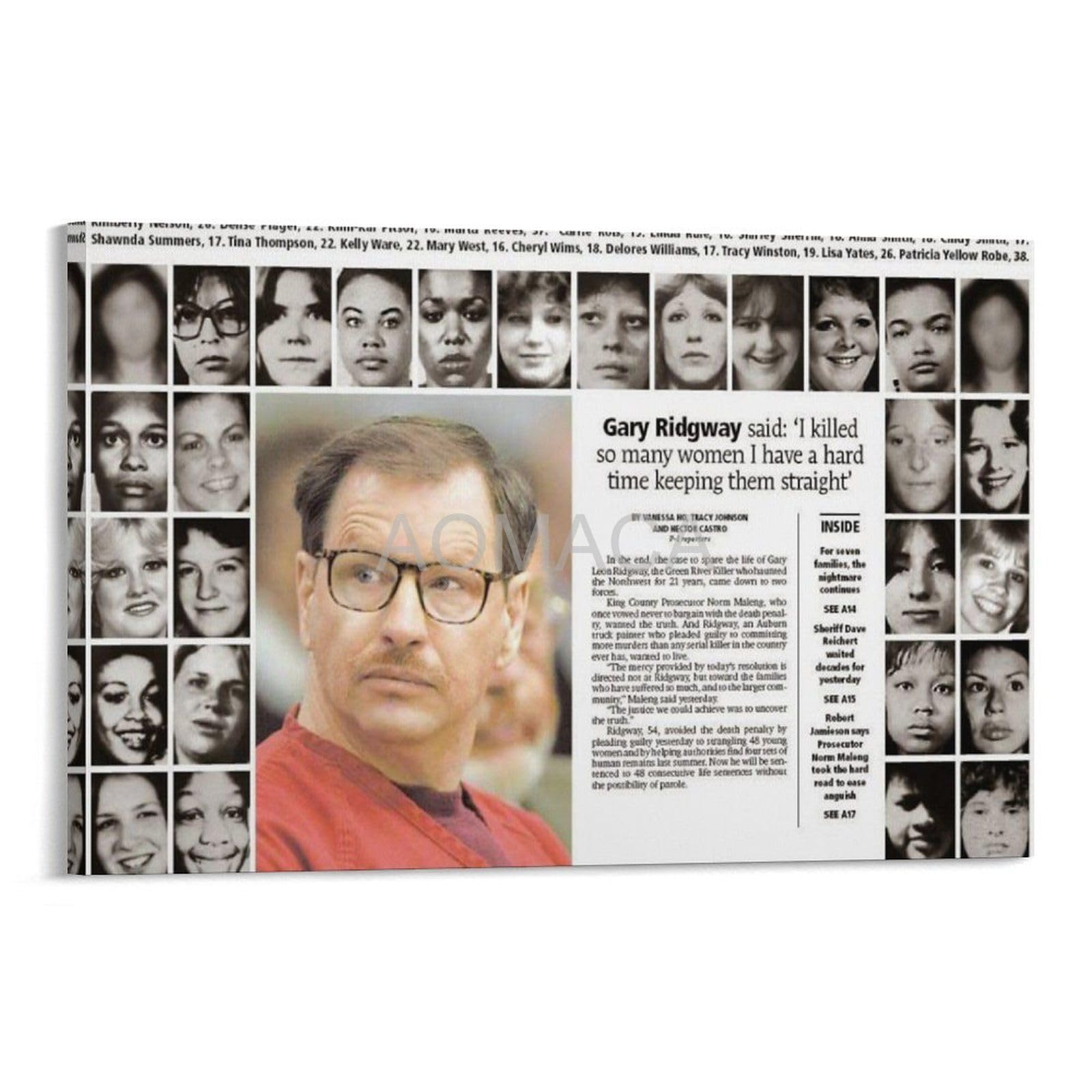 Gary Leon Ridgway Quotes Green River Killer Gary Ridgway Back In King