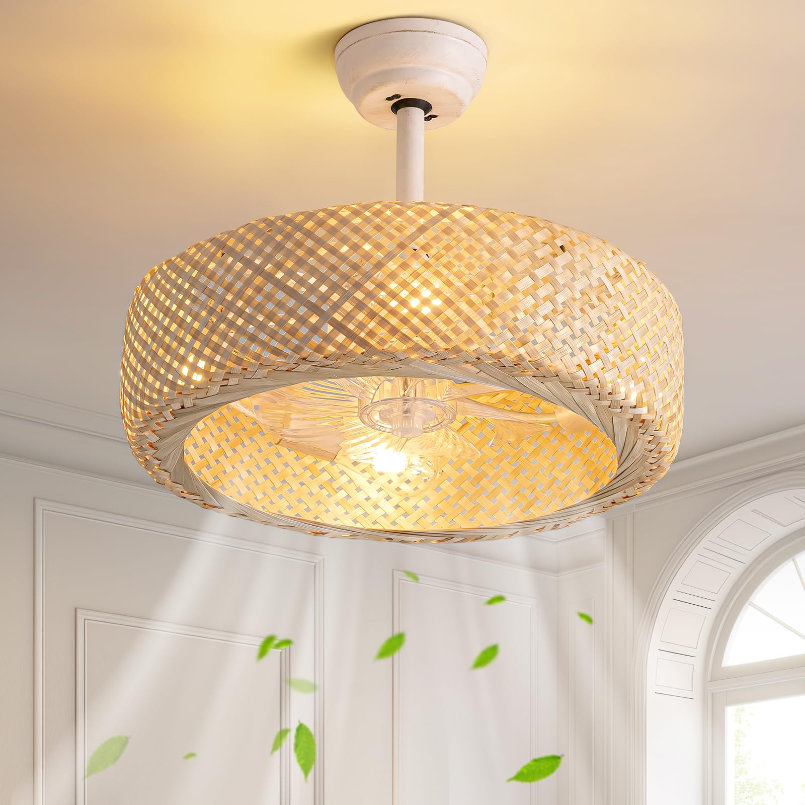 Rattan Ceiling Fan Blades