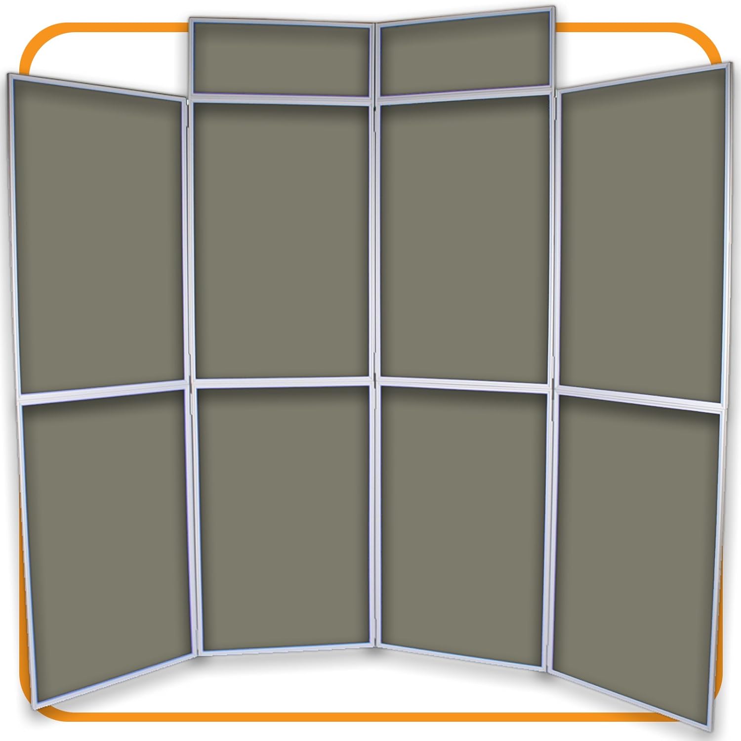 Amazon.com : Premium Exhibition Folding Display Stand – 8 Panel Show ...