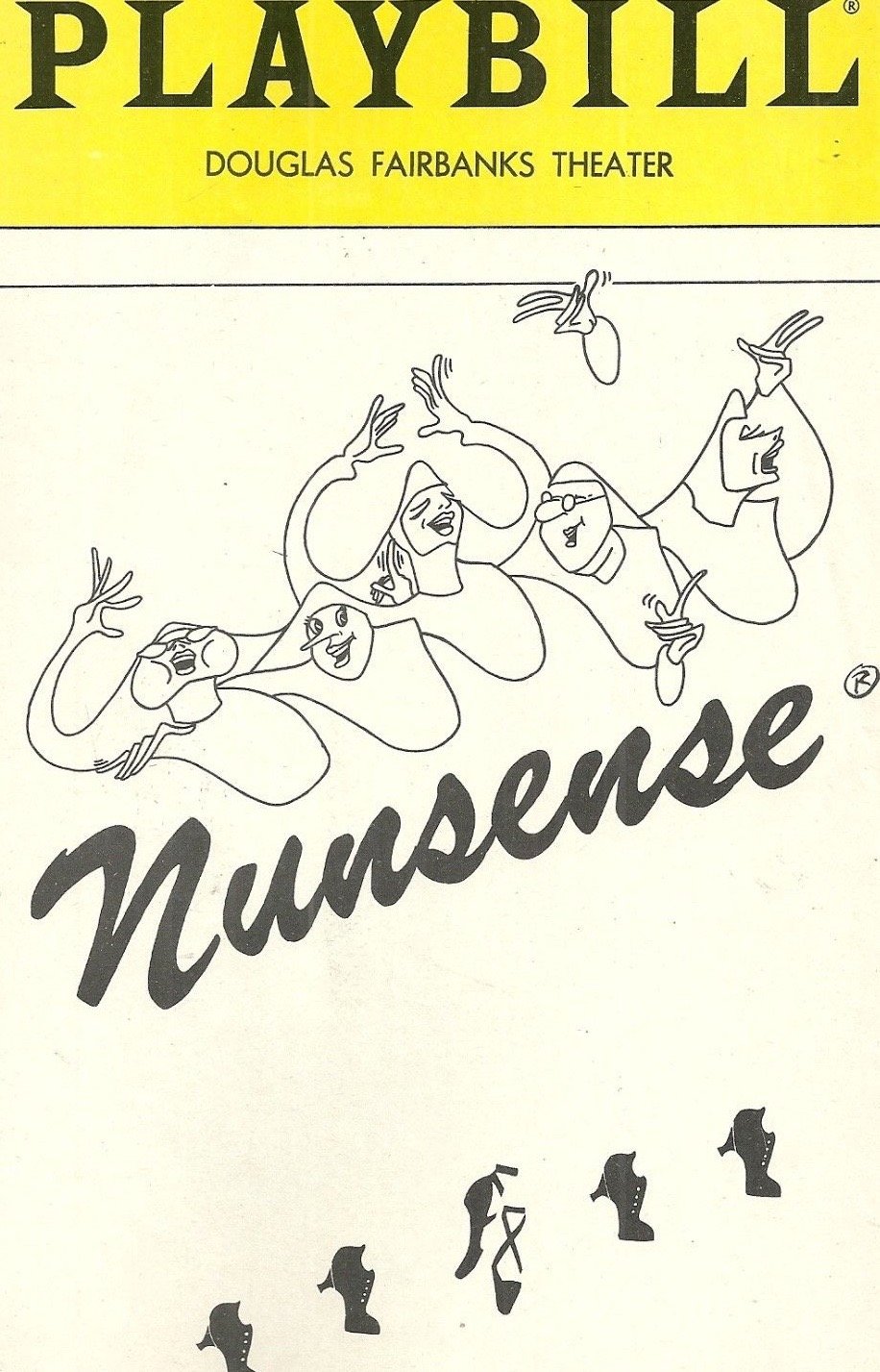 NUNSENSE - PLAYBILL - MAY 1988 - VOL. 88 - NO. 5: DAN (WRITTEN AND ...