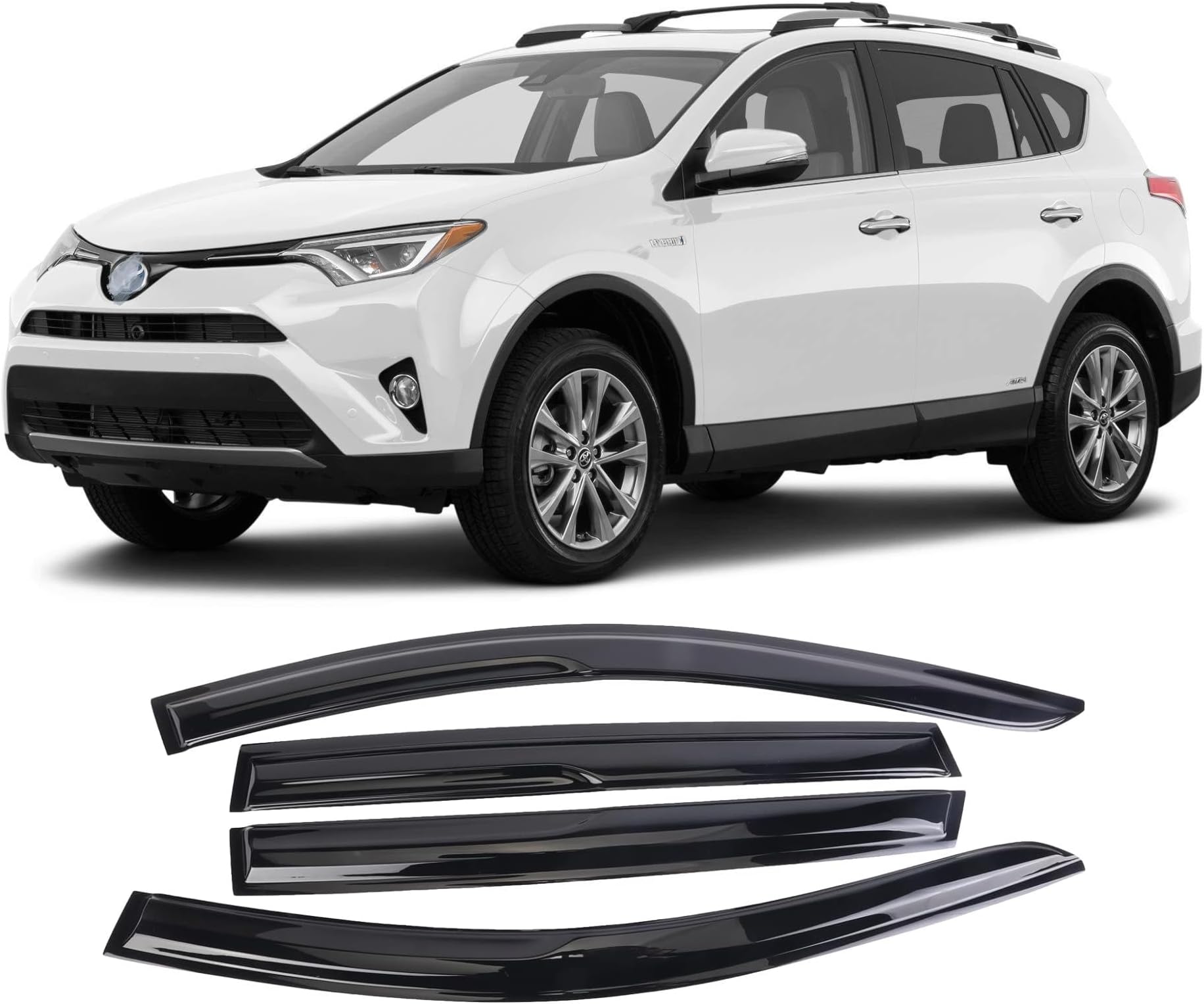 Amazon.com: Fits for Toyota RAV4 2013 2014 2015 2016 2017 2018 Smoke ...