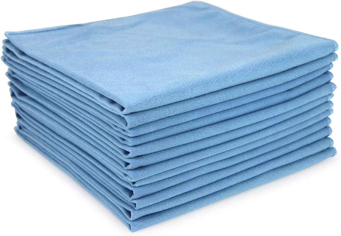 Amazon.com: Arkwright Microfiber Suede Glass Cloths - (Pack of 12 ...