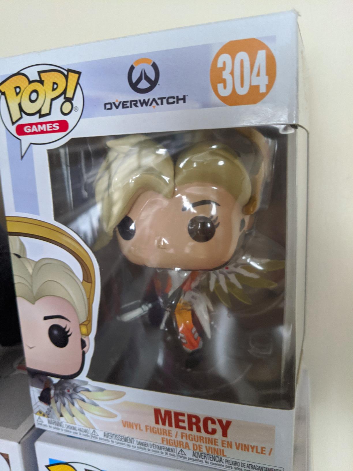 Funko POP! Vinyl Figure Games Mercy , Multi - Overwatch - Collectable ...
