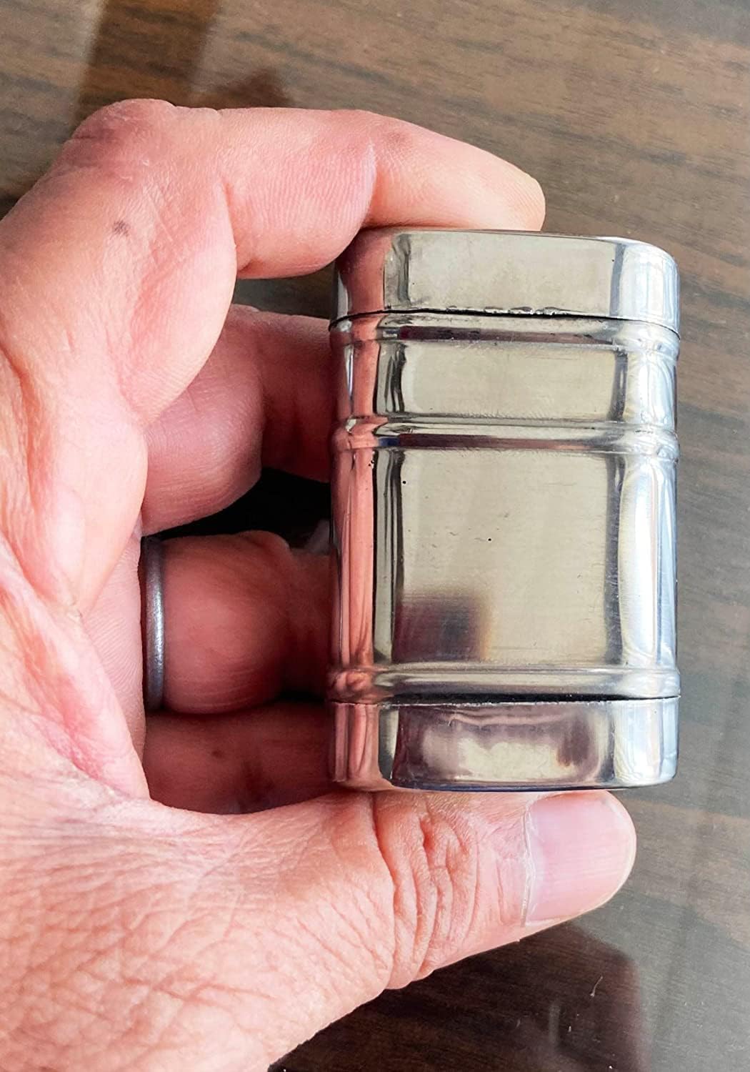 Chunauti Stainless Steel Chunauti Surti Khaini Chunauti Dibbi Box ...