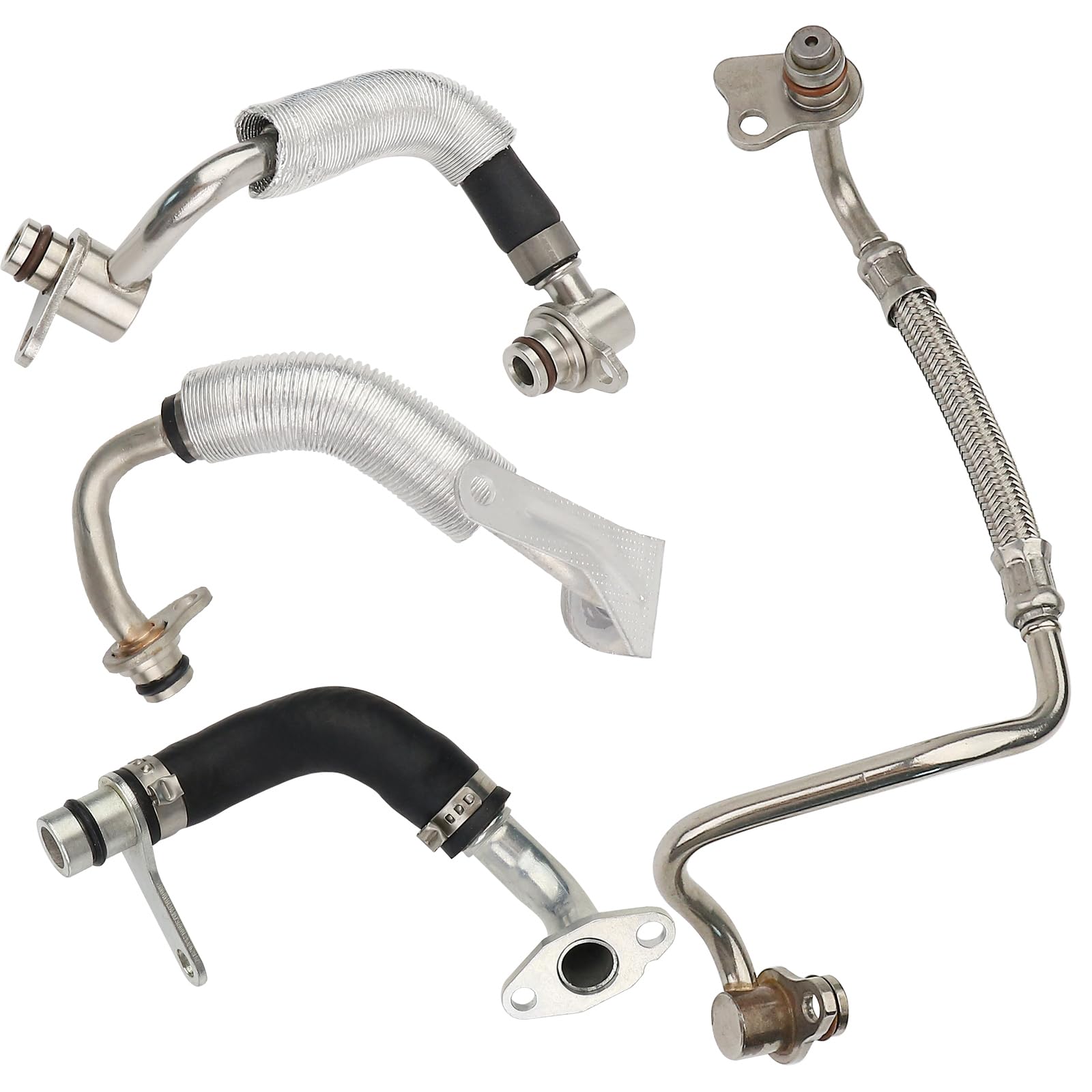 Amazon.com: Turbocharger Coolant Line Kit Compatible with BMW 1 2 3 4 5 ...