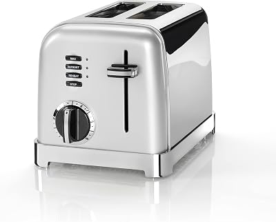 Russell Hobbs RHT12BRU Classic Toaster 2 Slice, Silver: Toasters ...