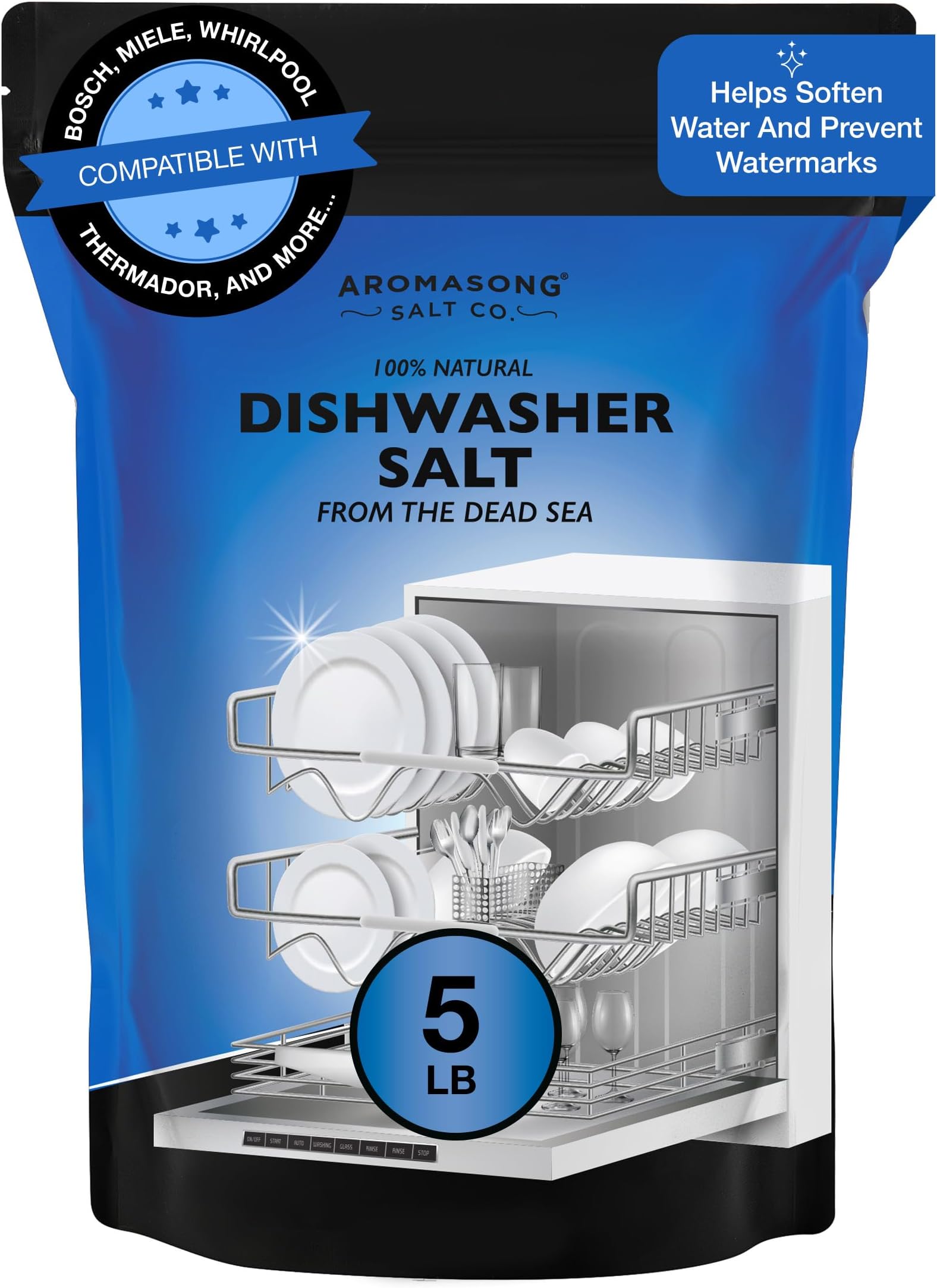 Amazon.com: Finish 1kg Dishwasher Salt for Dishwashers and Water ...