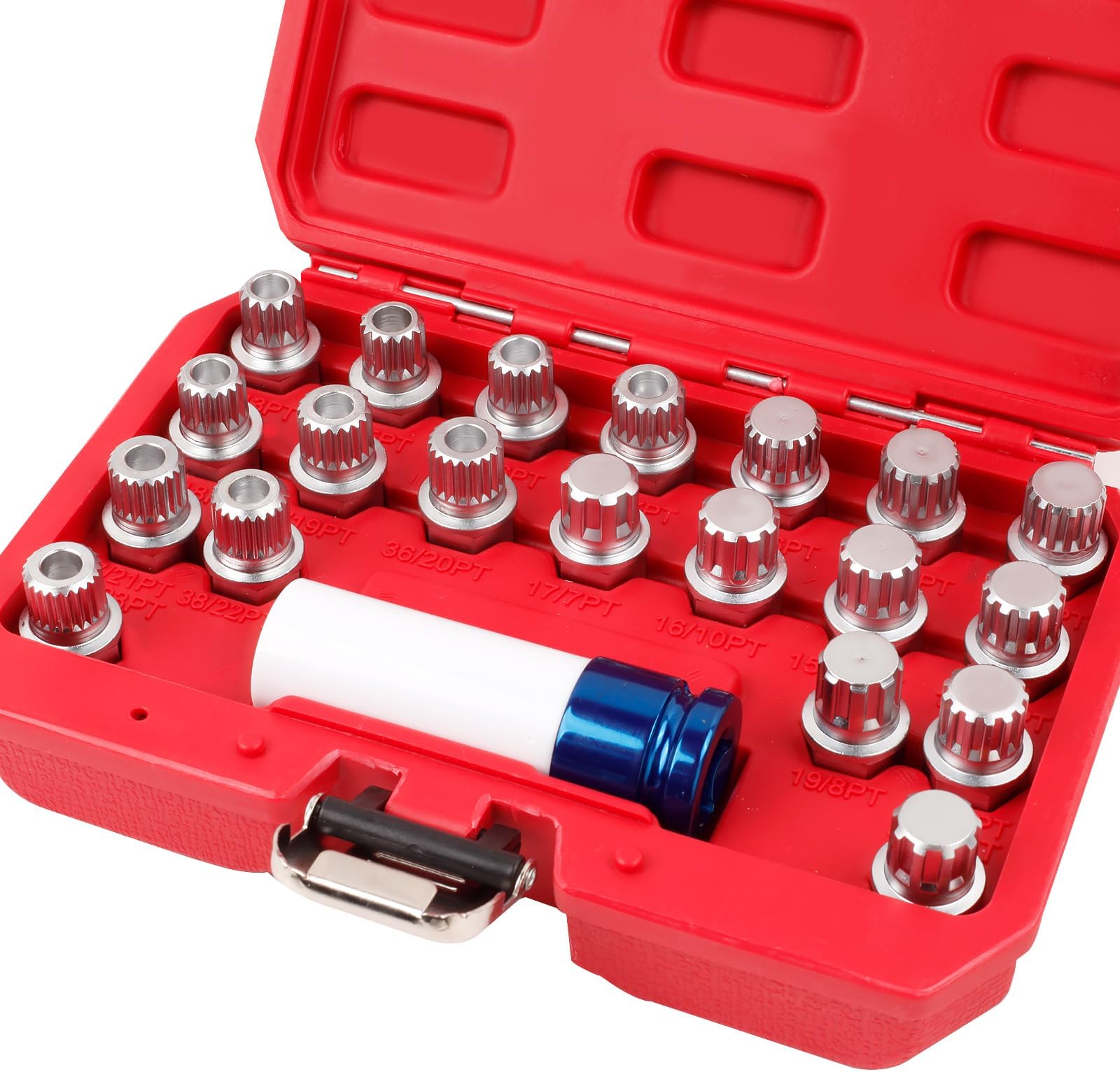 Amazon.com: Set of 21, BM~W Wheel Lock Key Set, Anti-Theft Lock Lug Nut ...