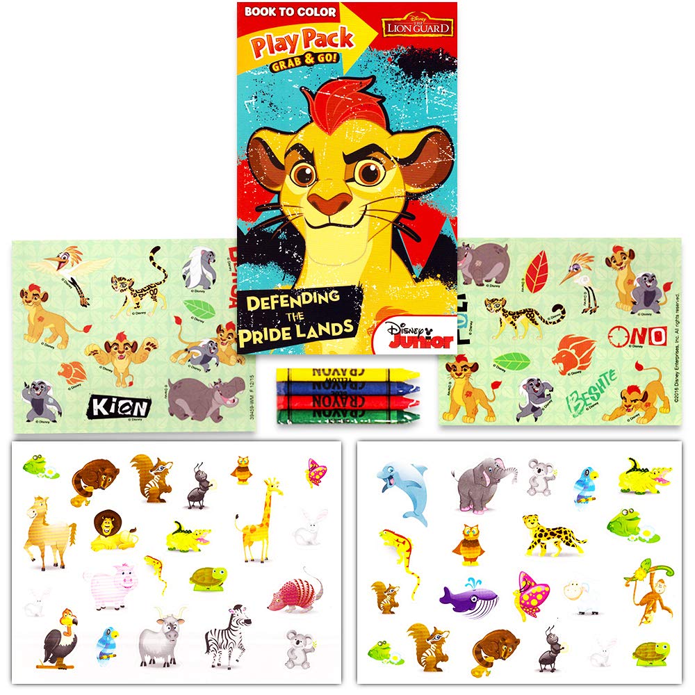 Buy Disney Lion King and Lion Guard Coloring Book Set -- Mess-Free ...