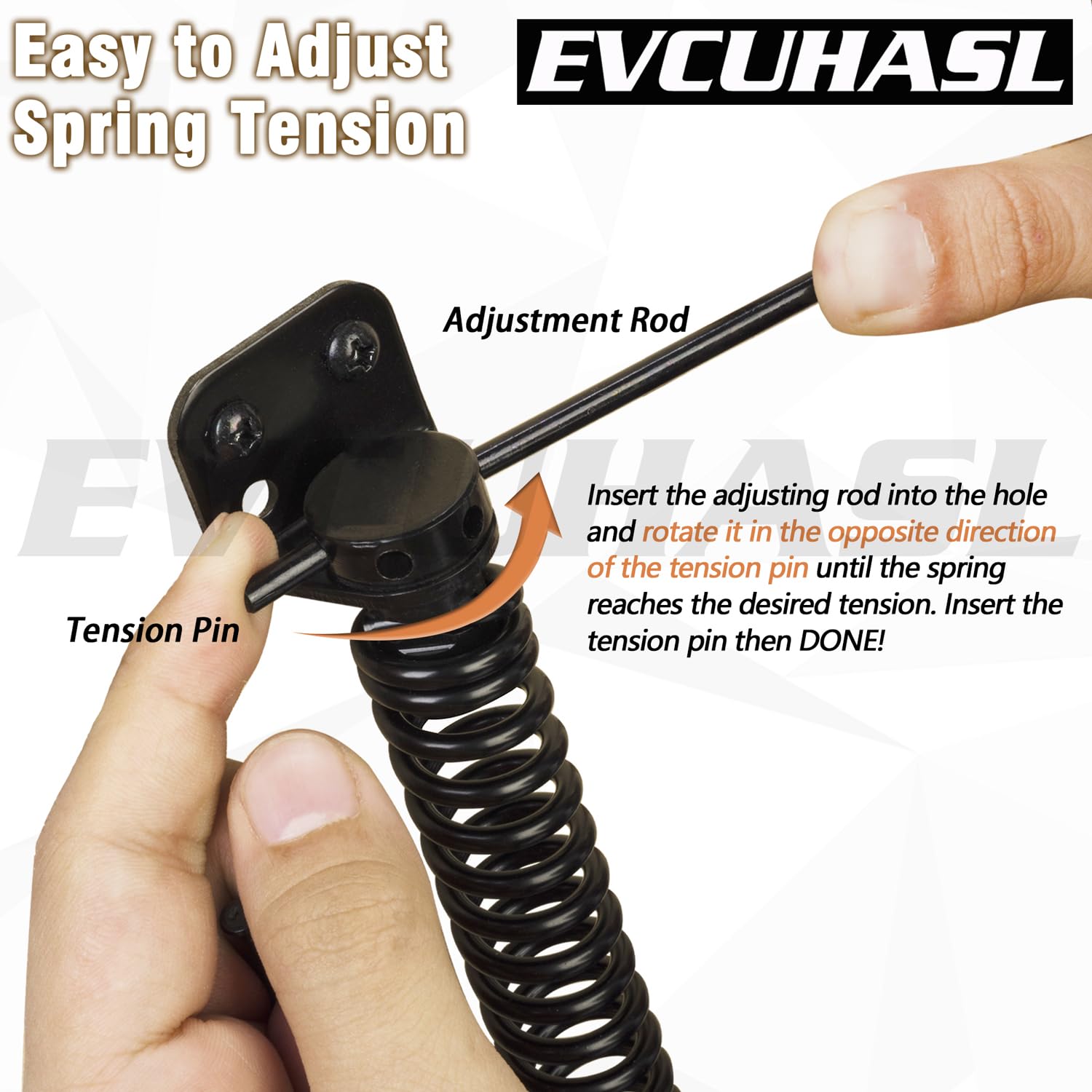 Snapklik.com : EVCUHASL 11-1/2" Gate Spring Self Closing Heavy Duty ...