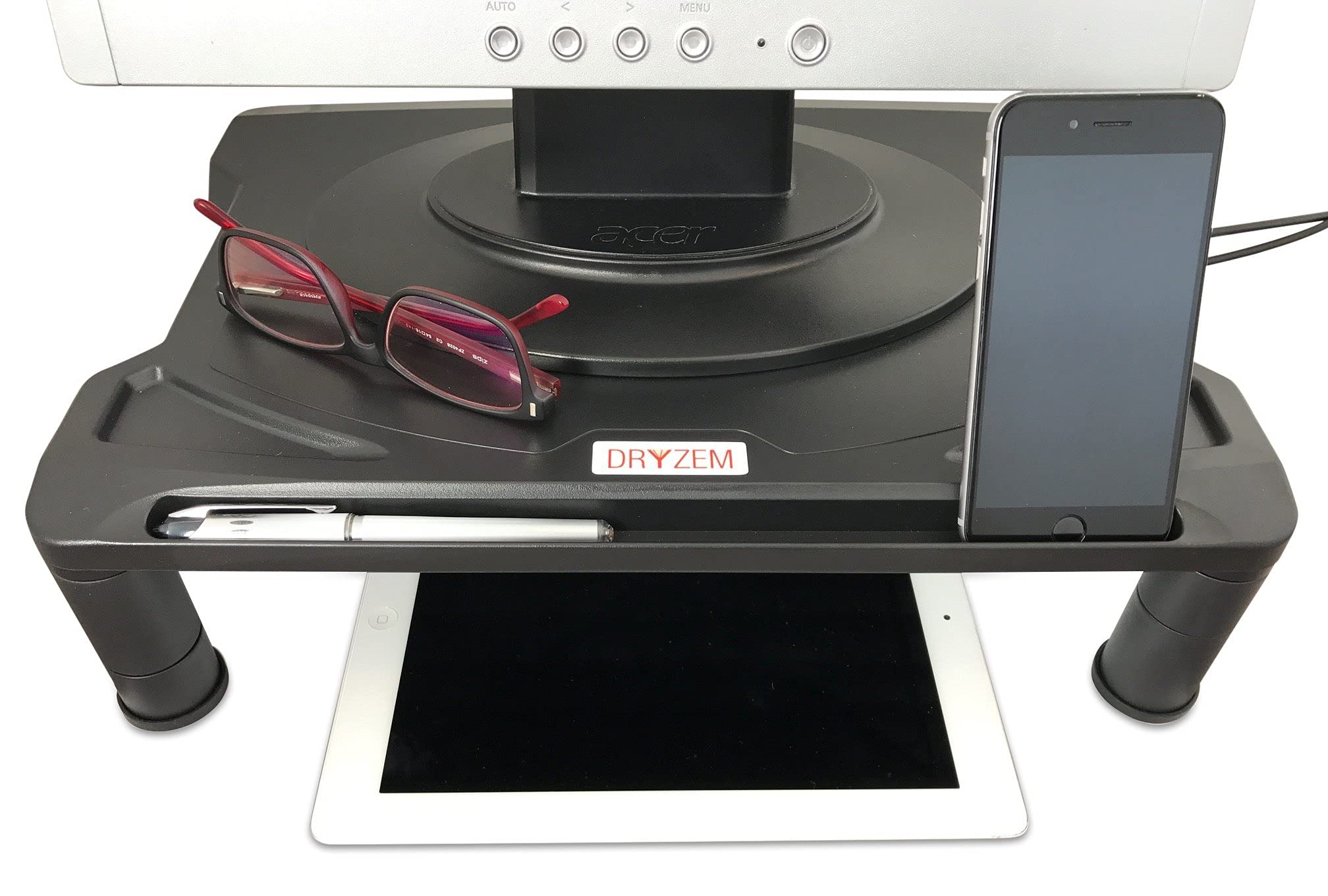 Buy DRYZEM Adjustable Monitor Stand For Desks | Monitor Raising Stand ...