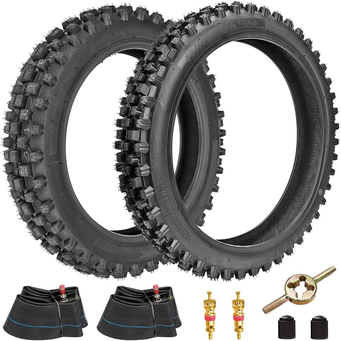 Amazon.com: JCMOTO Tire and inner tube kit 110/50-6.5 fo 38cc 47cc 49cc ...