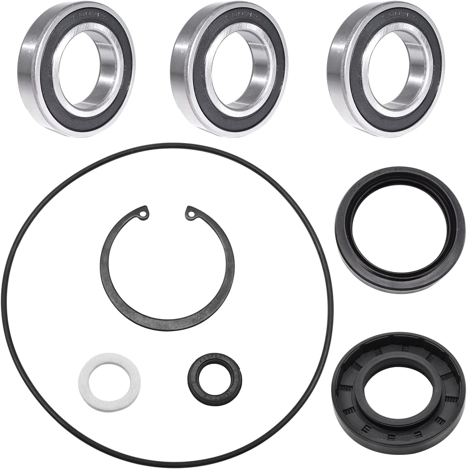 Amazon.com: Left Rear Axle Wheel Bearing & Seal for Honda Rancher ...