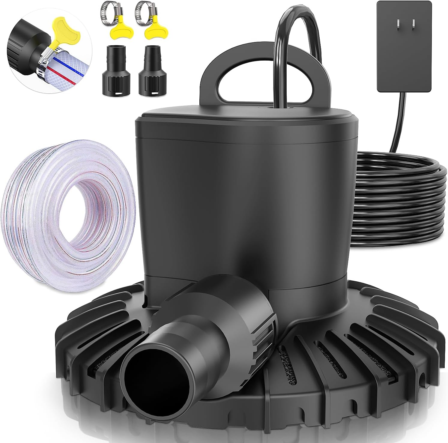 Amazon.com: SZMP 3000L/H Automatic On Off Swimming Pool Cover Pump ...