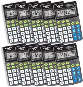 Amazon.com : EAI Education CalcPal EAI-130 Basic Calculator - Set of 10 ...