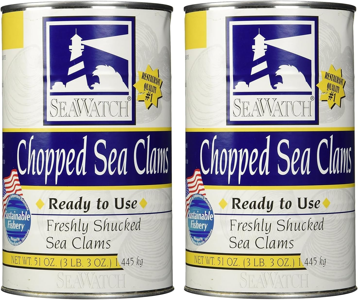 Amazon.com: Chopped Sea Clams 2/51 Oz. (Basic pack) : Grocery & Gourmet ...