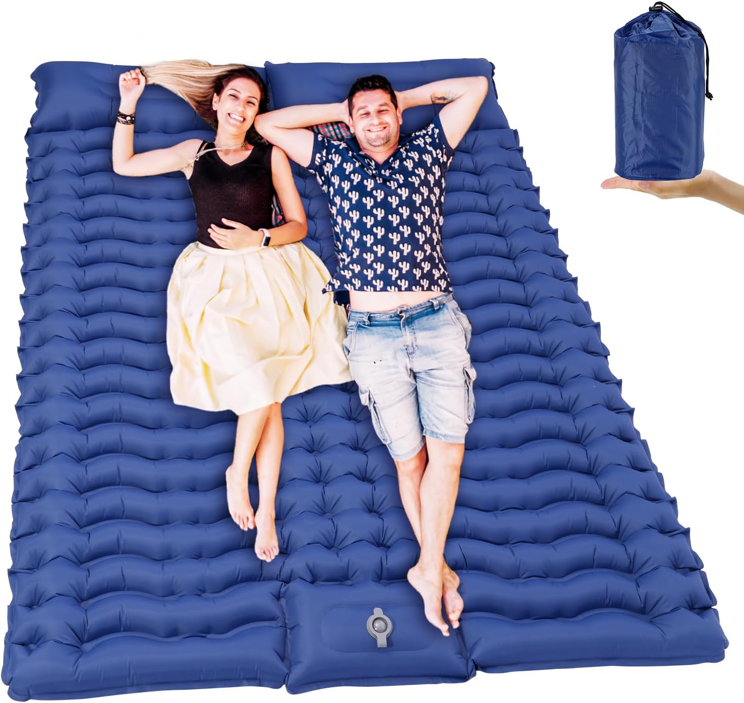 Amazon.com : Camping Sleeping Air Mattress Backpacking Sleeping Pad ...