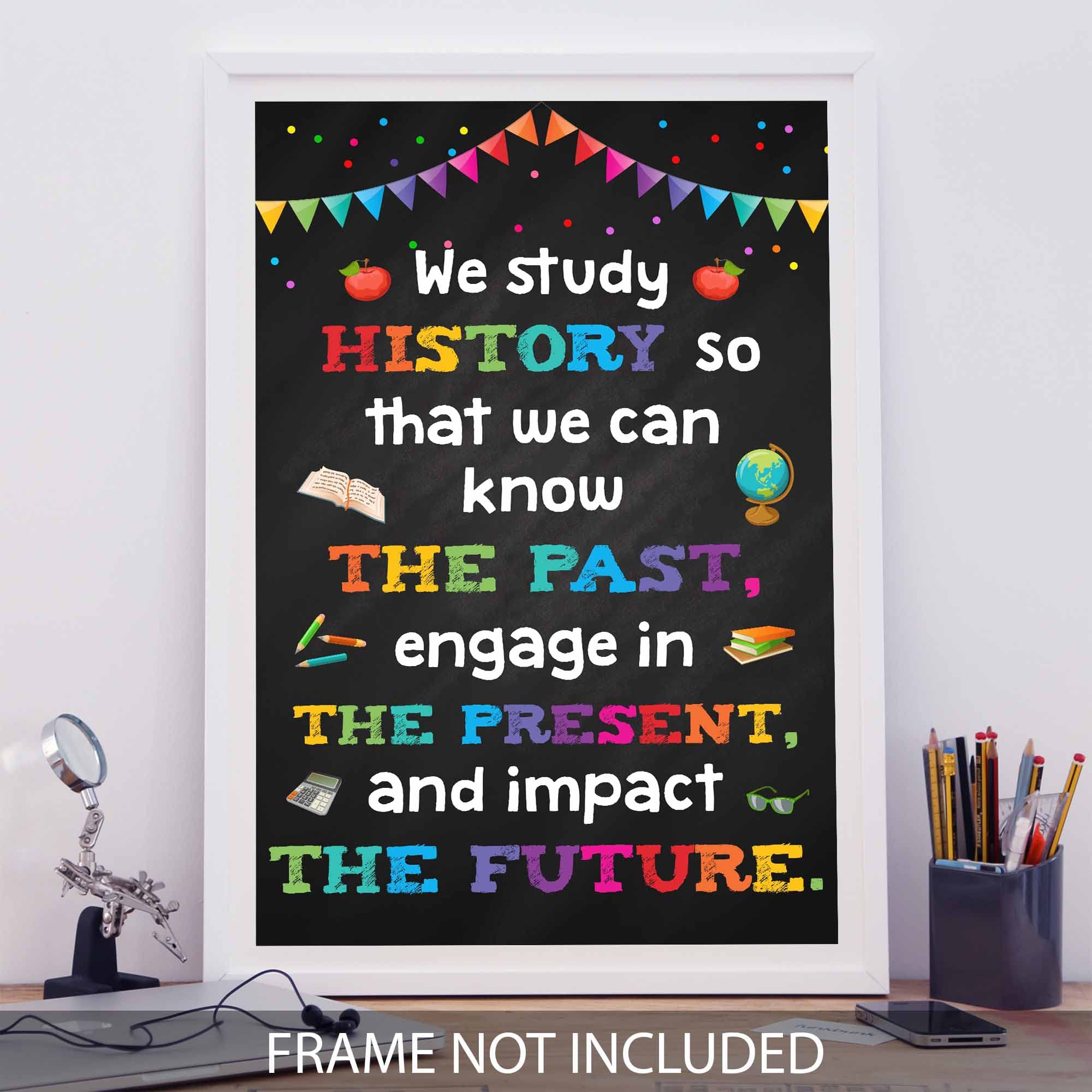 Carteles Para La Clase De Historia Outus 17 Piezas De Decoración