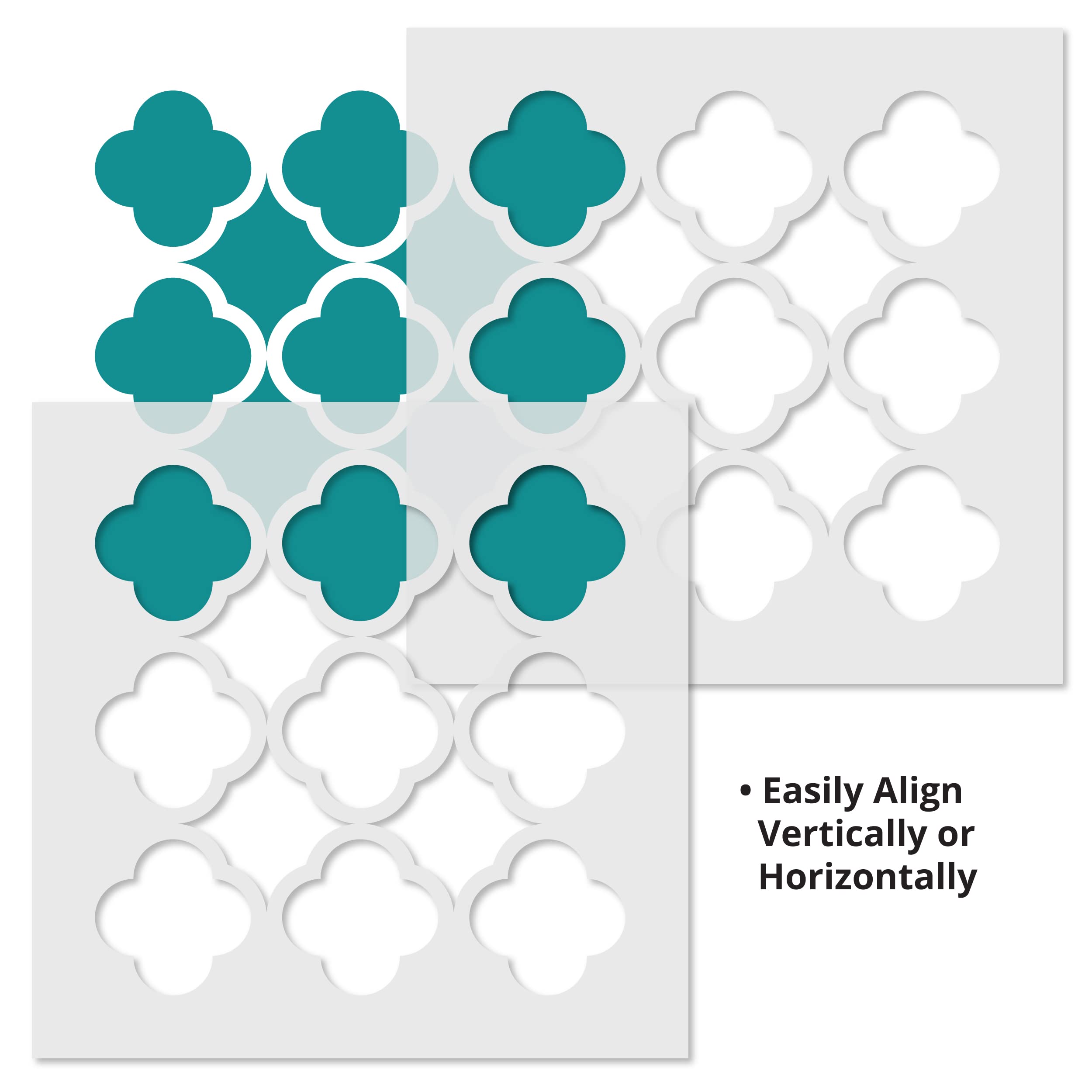 Quatrefoil Stencil Printable