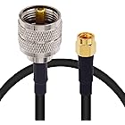 Amazon.com: uxcell SMA Male to UHF PL-259 Male RG316 RF Coaxial Coax Cable 6 Feet for Base to ...