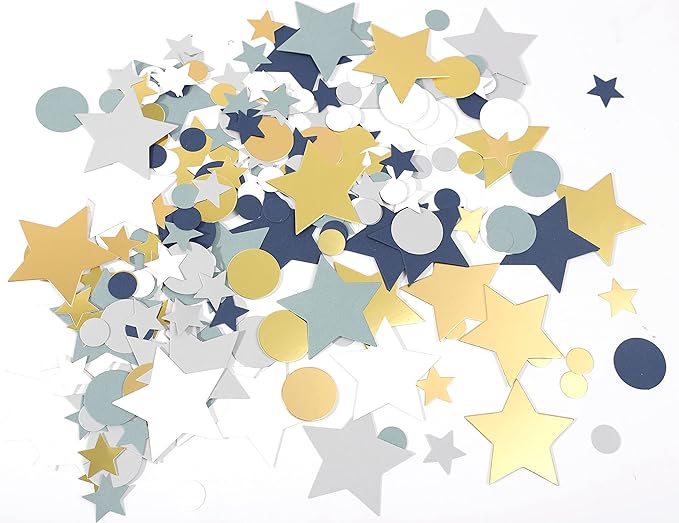 Amazon.com: Outer Space Baby Shower Party Confetti - First Trip Around ...