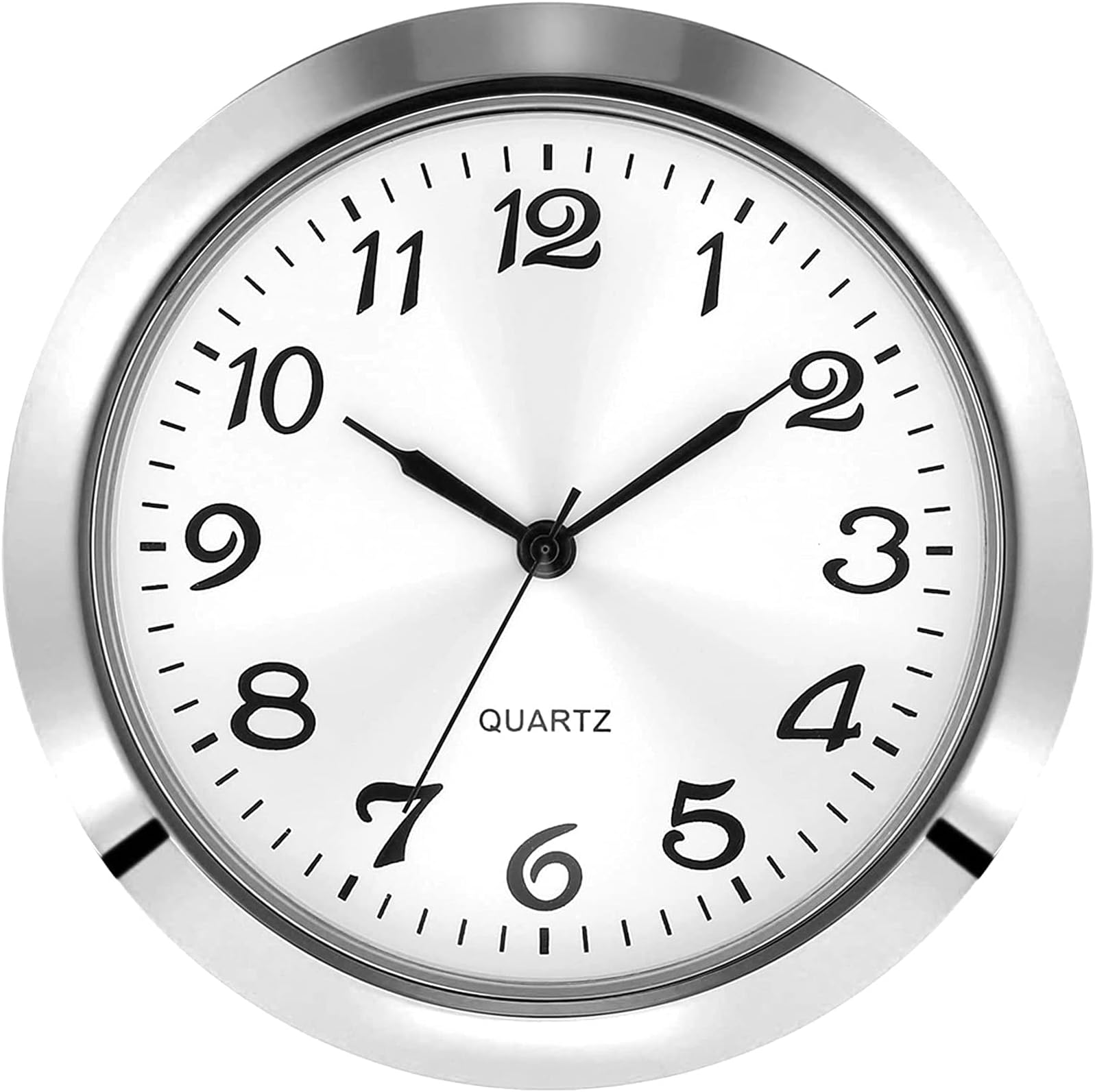 Hicarer 3-1/8 Inch (80 mm) Quartz Clock Fit-up/Insert with Roman ...