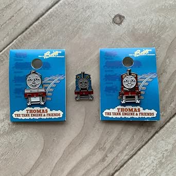 Amazon.co.jp: Set of 3 Thomas and Friends Pin Badges! Thomas, Gordon ...