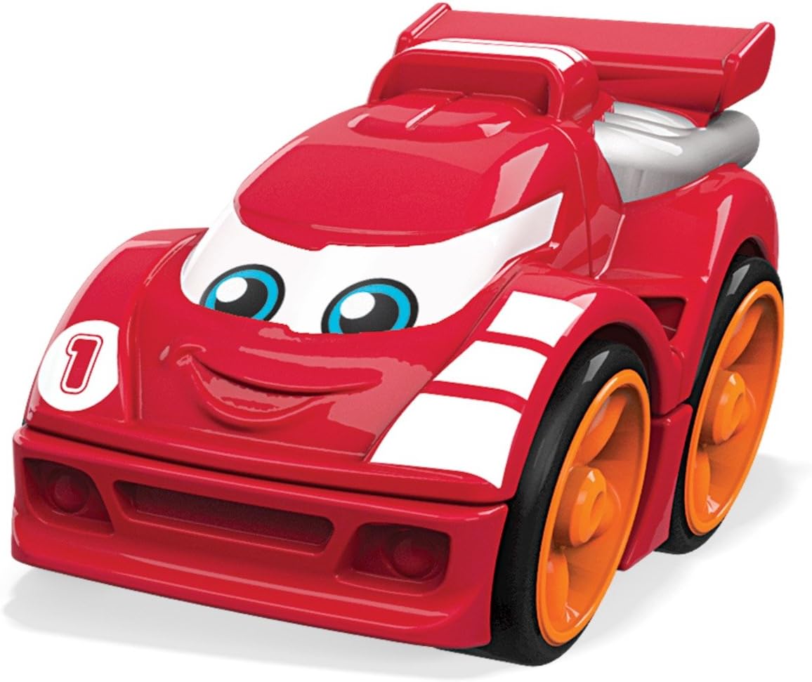 Mega Bloks Building Basics Racing Aiden,Multicolor Pack of 3 Pcs ...