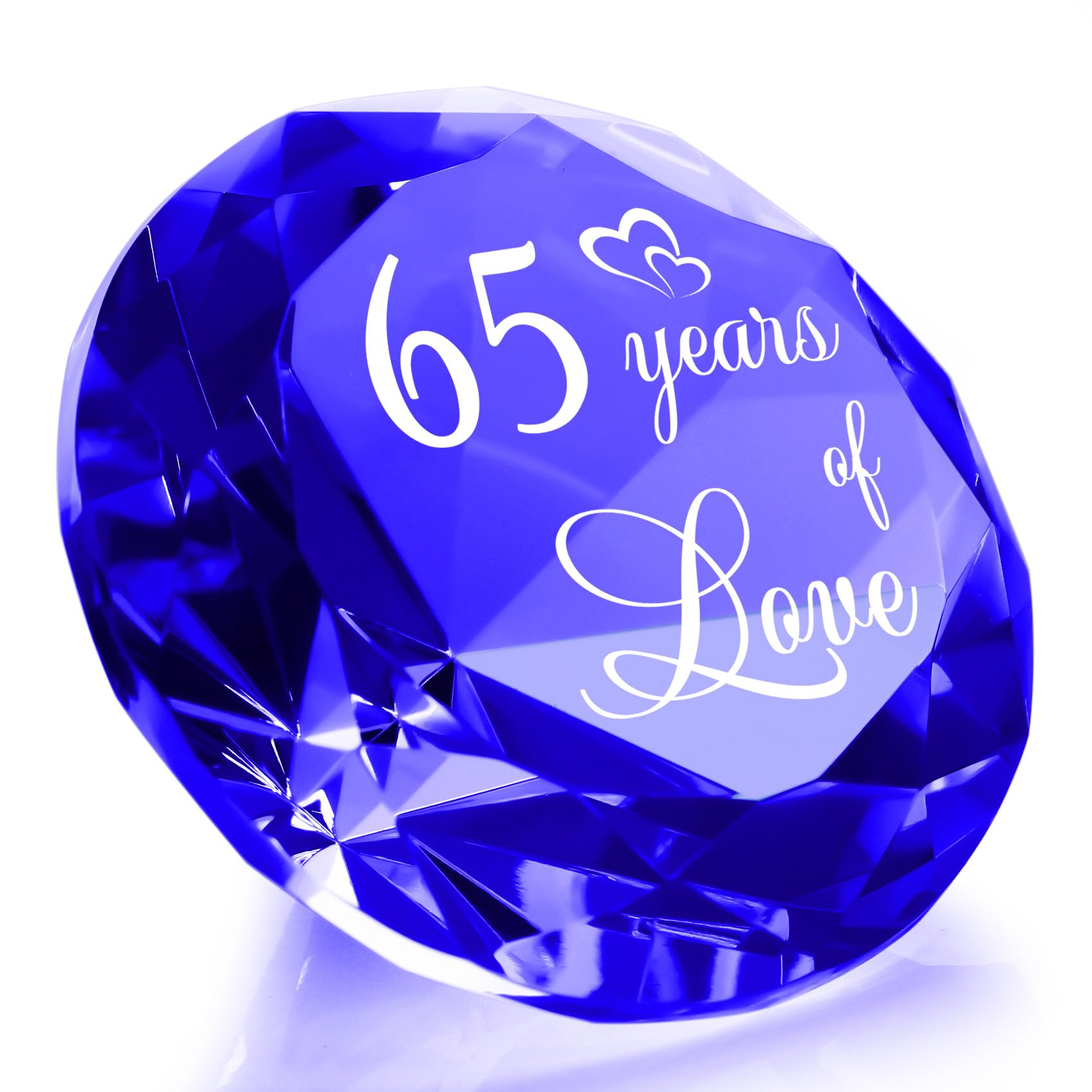 Amazon.com: YWHL 65th Wedding Anniversary Sapphire Gifts for Couples ...