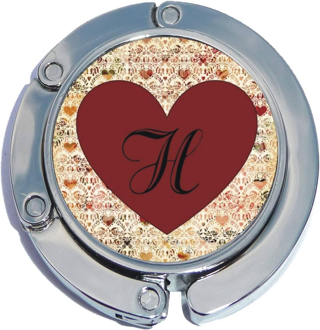 Heart Letters H Foldable Purse Hanger and Pouch at Amazon Women’s ...