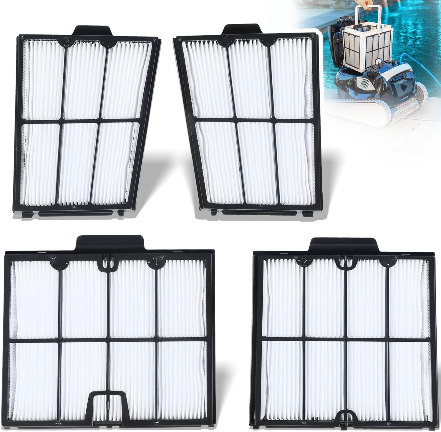 Amazon.com : SUNRRA Ultra-Fine Filter Compatible with Dolphin Proteus ...