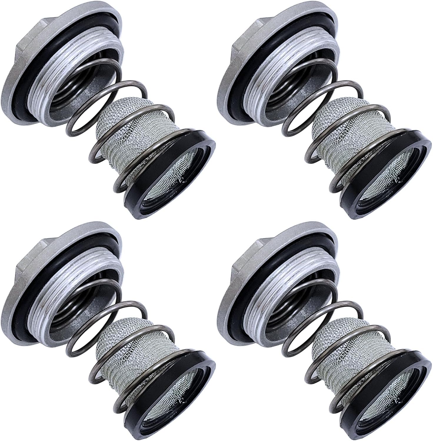 Amazon.com: 4 Sets Motorcycle Scooter Engine Oil Drain Screw Fittings ...