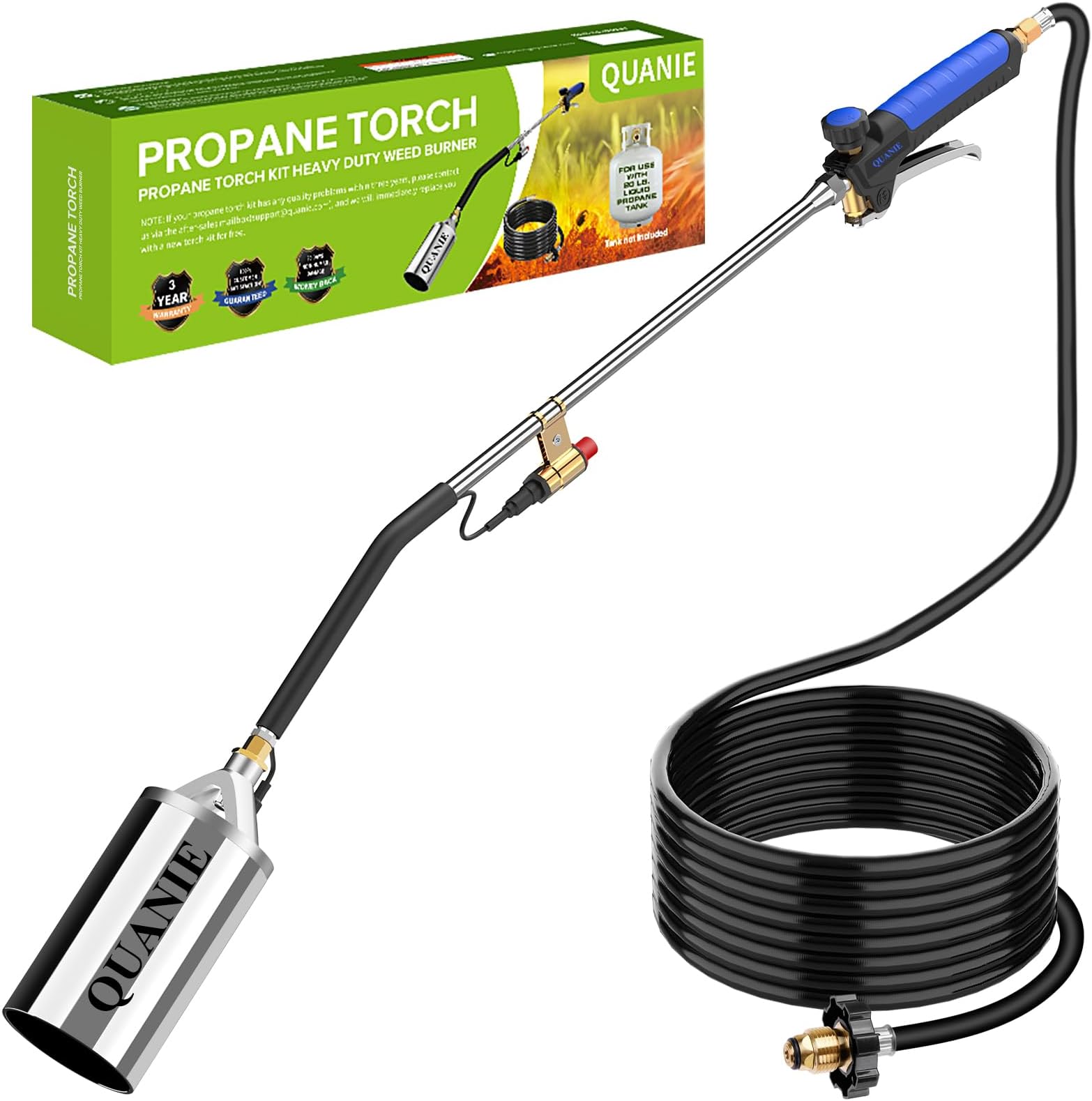 Amazon.com: Propane Torch Weed Burner Kit,Weed Torch 1,000,000 BTU Blow ...