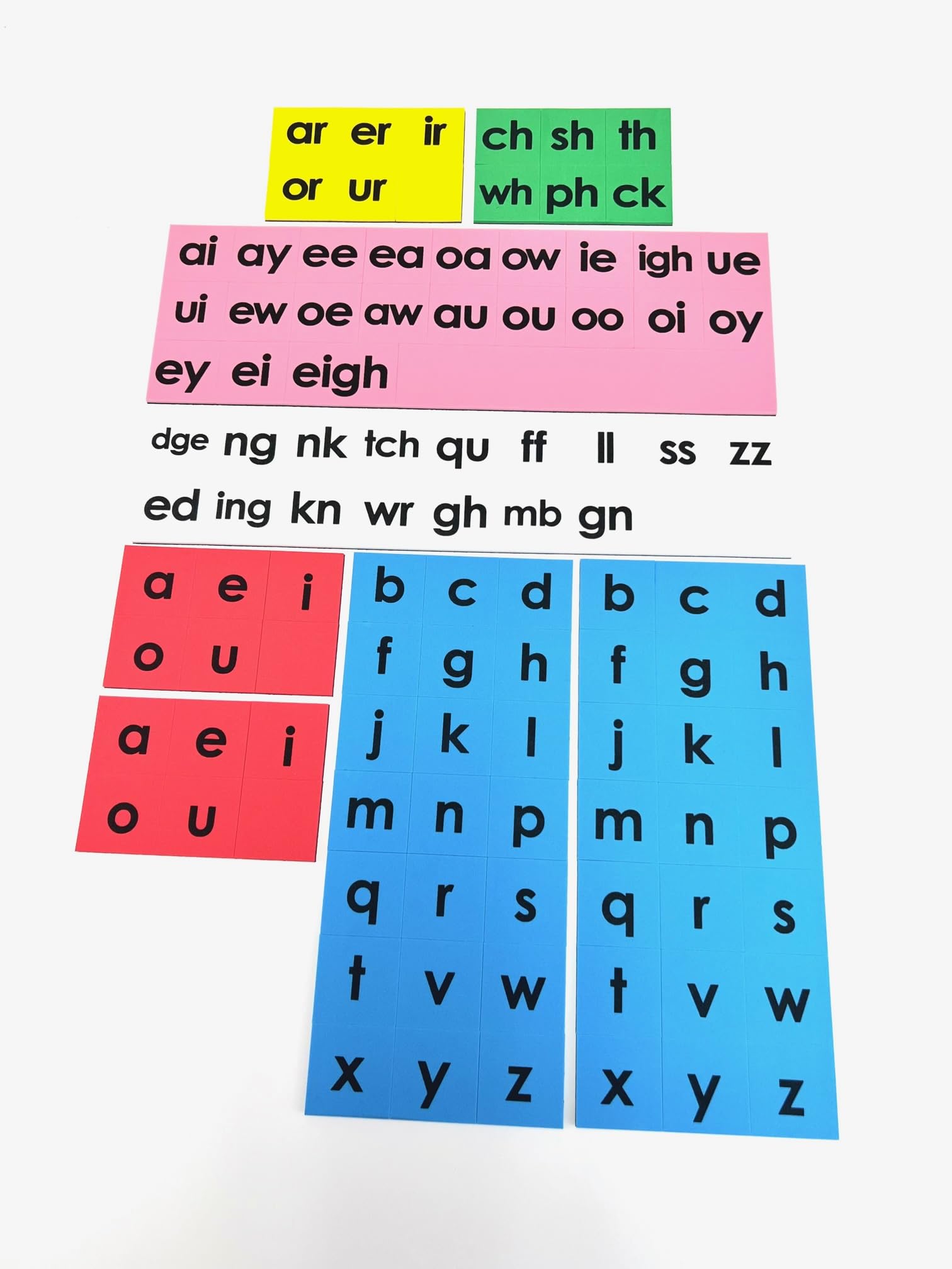 Hand To Mind Lakeshore Phonics Magnetic Word Building Boards - Complete ...