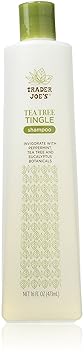 Amazon.com : Trader Joe's Tea Tree Tingle Shampoo with Peppermint, Tea Tree and Eucalyptus ...