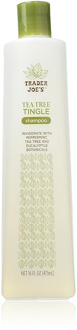 Amazon.com : Trader Joe's Tea Tree Tingle Shampoo with Peppermint, Tea Tree and Eucalyptus ...