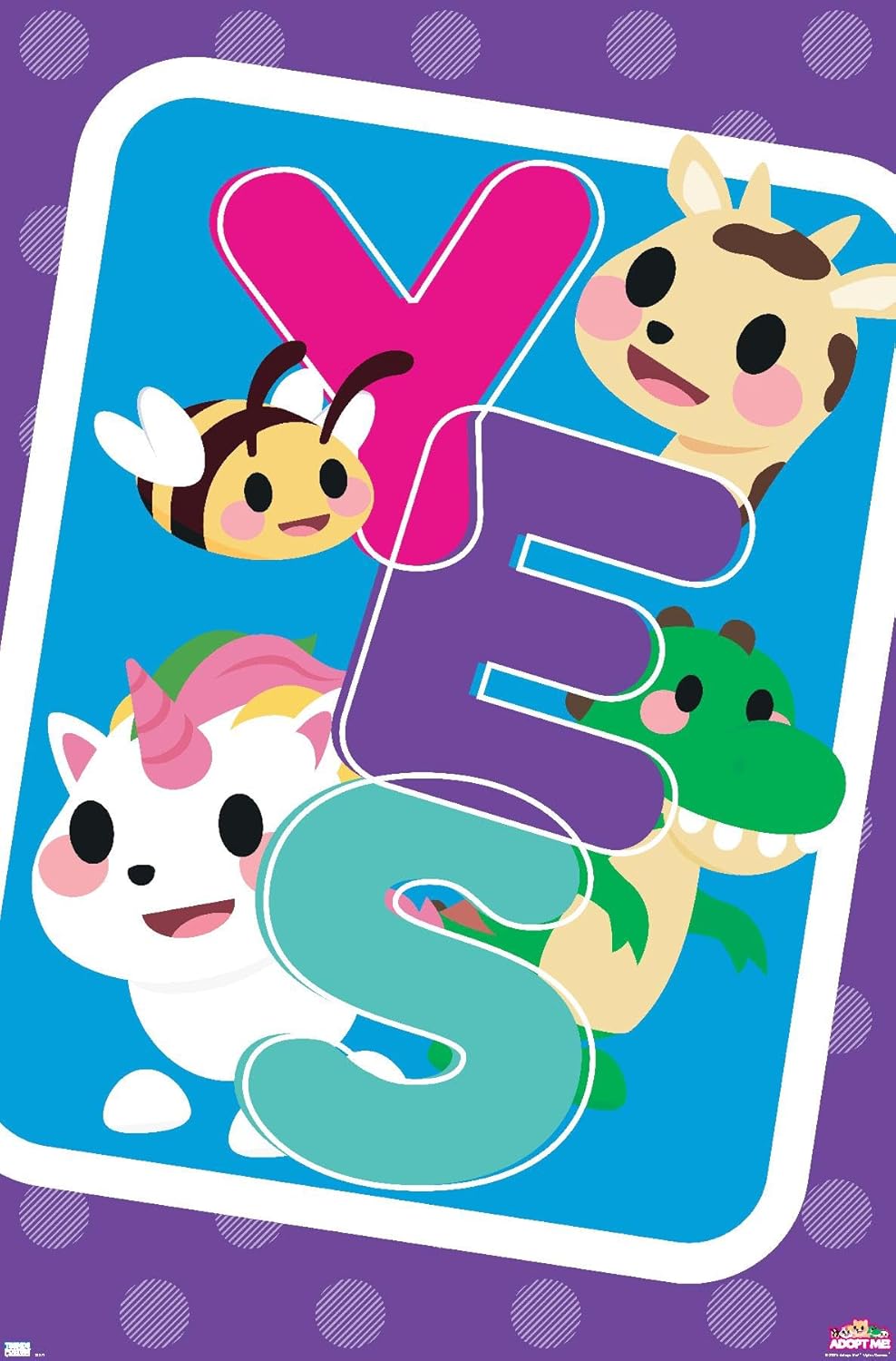 Amazon.com: Trends International Adopt Me! - Yes Wall Poster, 22.37" x ...