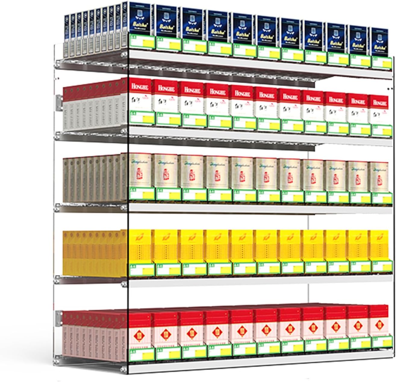 Amazon.com: 10 Pack Cigarette Display Holder, Retail Store Automatic ...