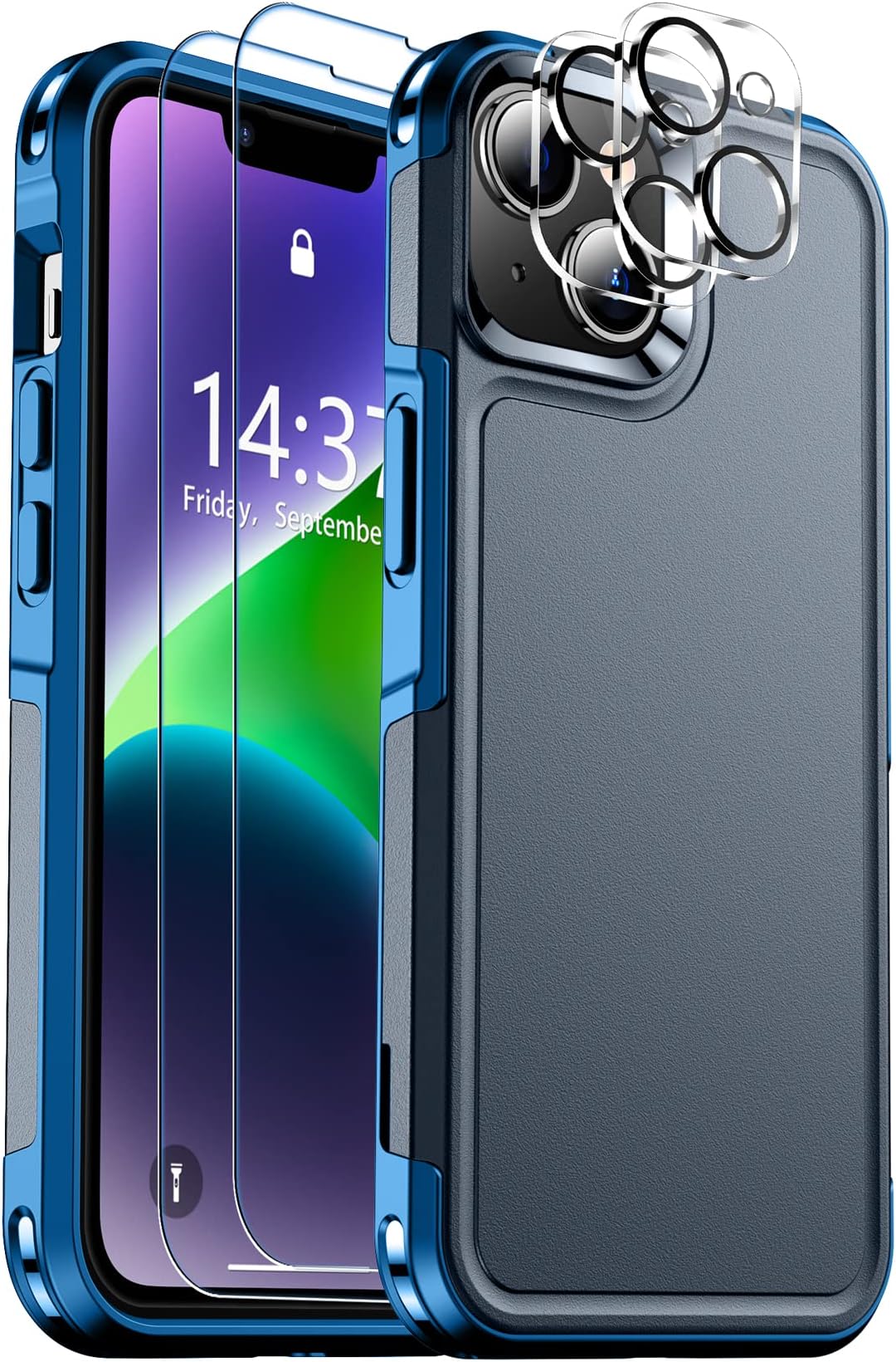 Amazon.com: SPIDERCASE for iPhone 14 Case, [15 FT Military Grade Drop ...