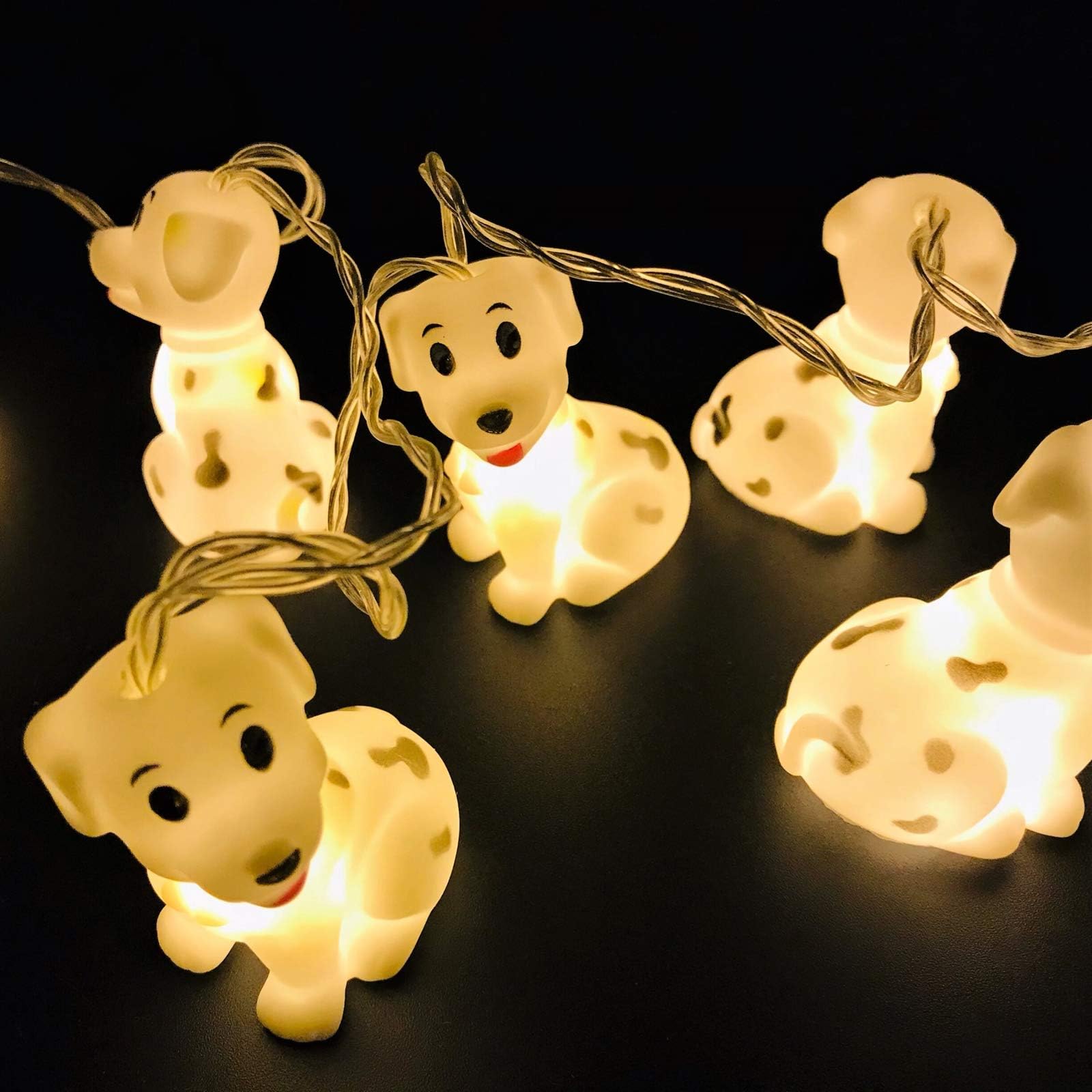 Amazon.com: Cirkooh 4.9 Ft / 1.5 M 10 Lights Battery Powered Cute ...