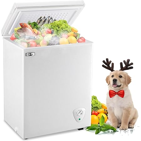 Amazon.com: Chest Freezer 3.5 cu ft Small Deep Freezer Mini Freezers ...