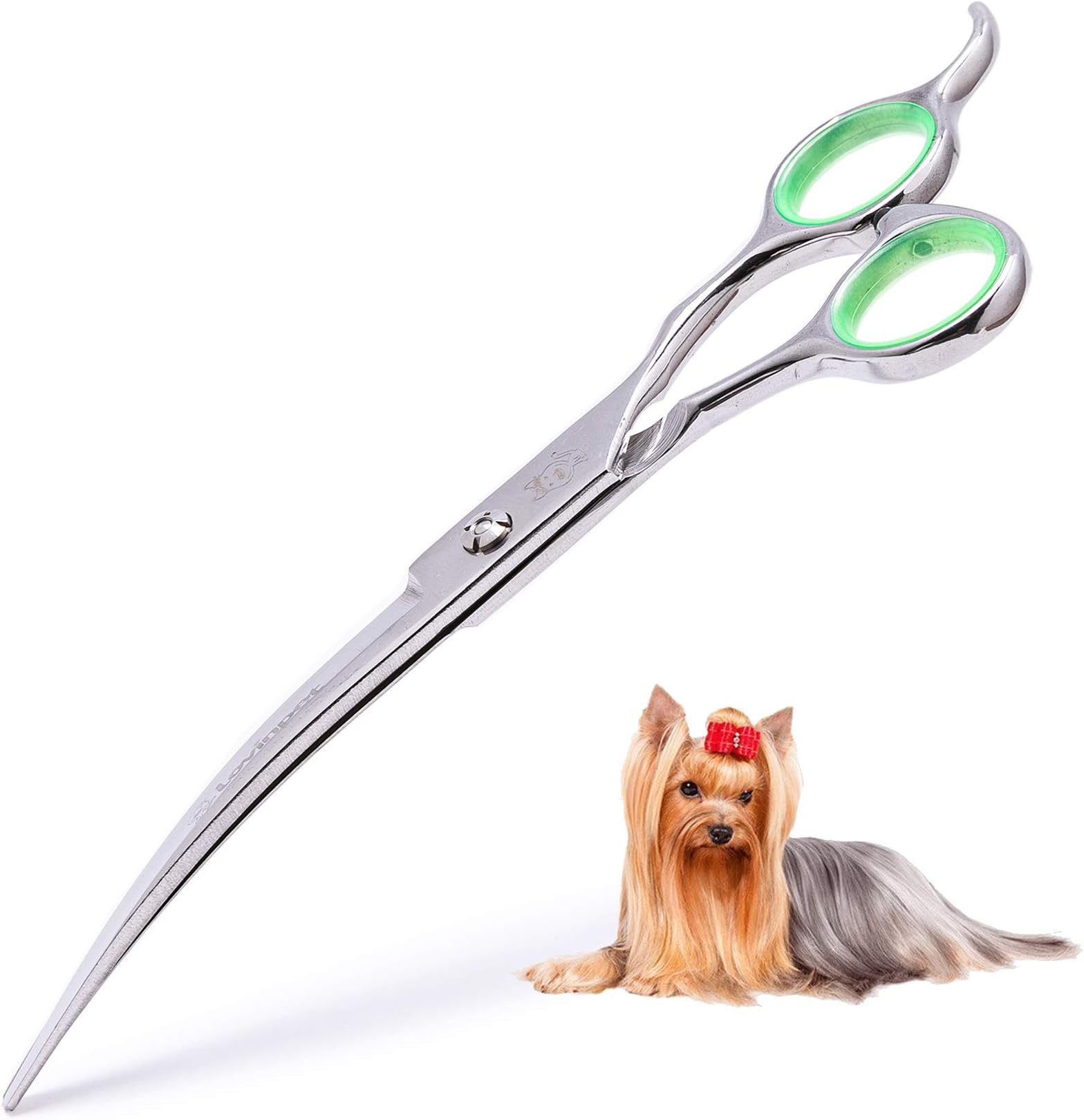 Wahl Smartgroom Curved Pet Grooming Scissors, Chrome Plated, 5.5 Inch ...