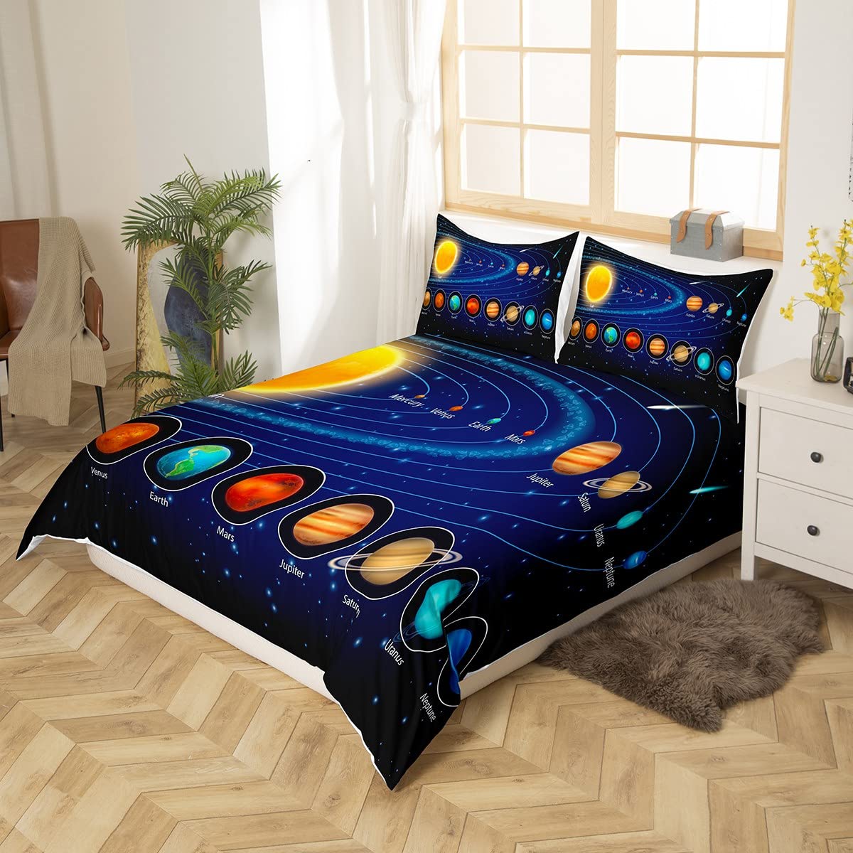 Toddler Bedding Solar System