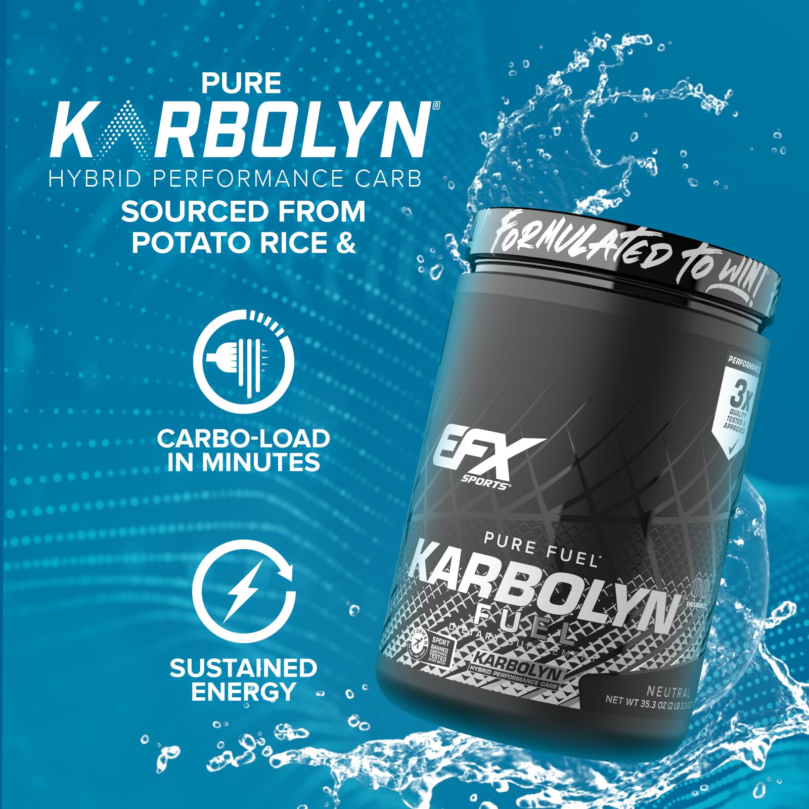 Snapklik.com : EFX Sports Karbolyn Fuel Fast-Absorbing Carbohydrate ...
