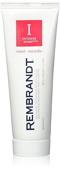 Amazon.com : Rembrandt Toothpaste, Intense Stain, Mint Flavor, 3.52 ...