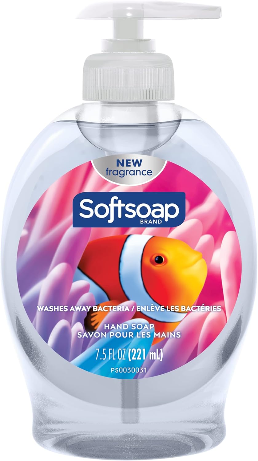 Amazon.com : Softsoap Liquid Hand Soap, Aquarium, 7.5 Fl Oz (Pack of 1 ...