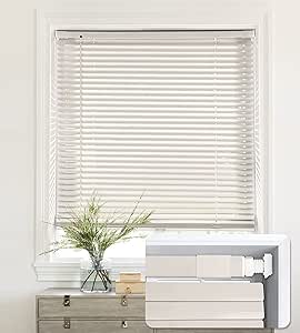 Amazon.com: LazBlinds No Tools-No Drill 1" Aluminum Mini Blinds ...