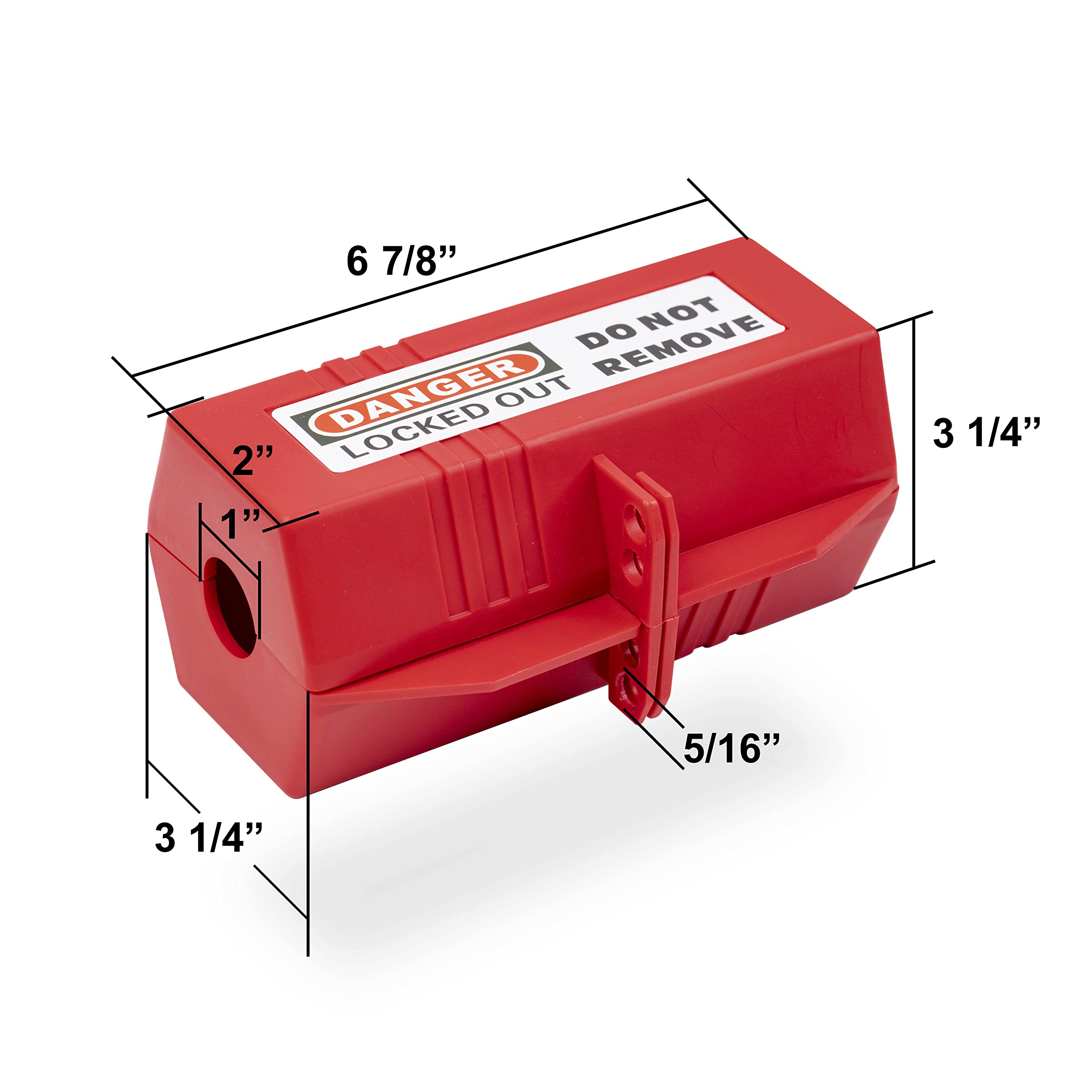 TRADESAFE Plug Lock for Lockout Tagout, 220 Volt Power Cord Lockout ...