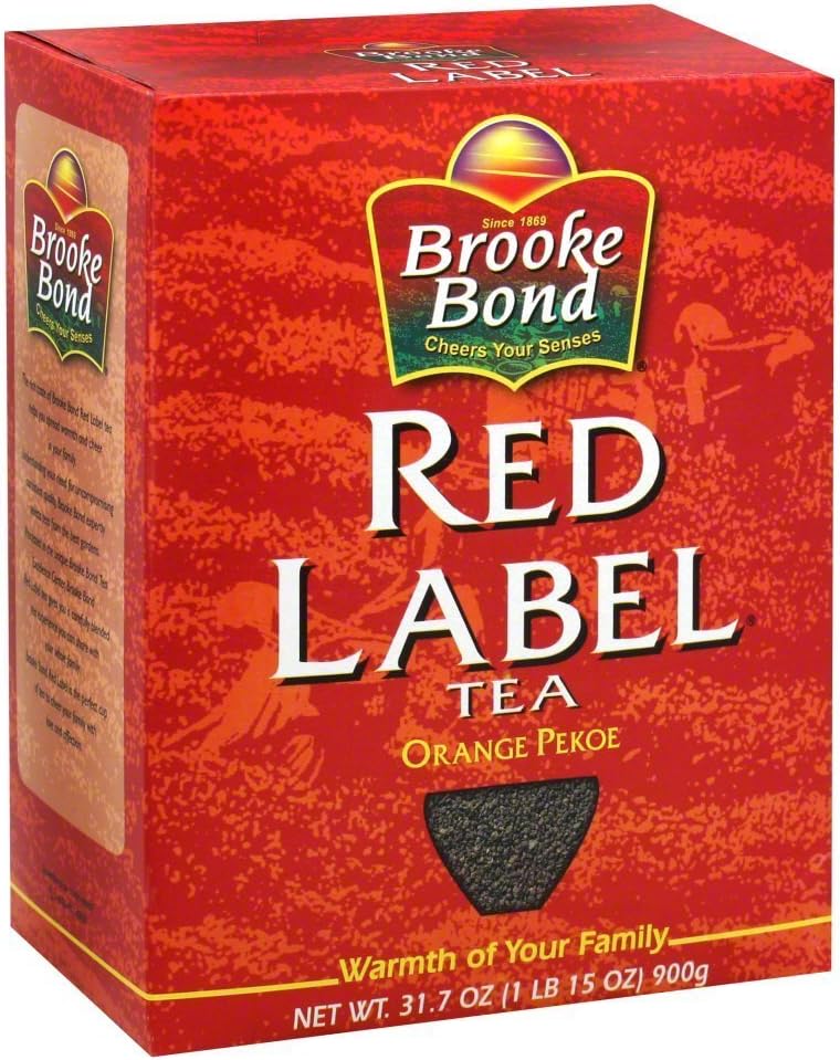 Amazon.com : Brooke Bond Red Label Loose Leaf Black Tea, 31.7 Ounce(1.9 ...